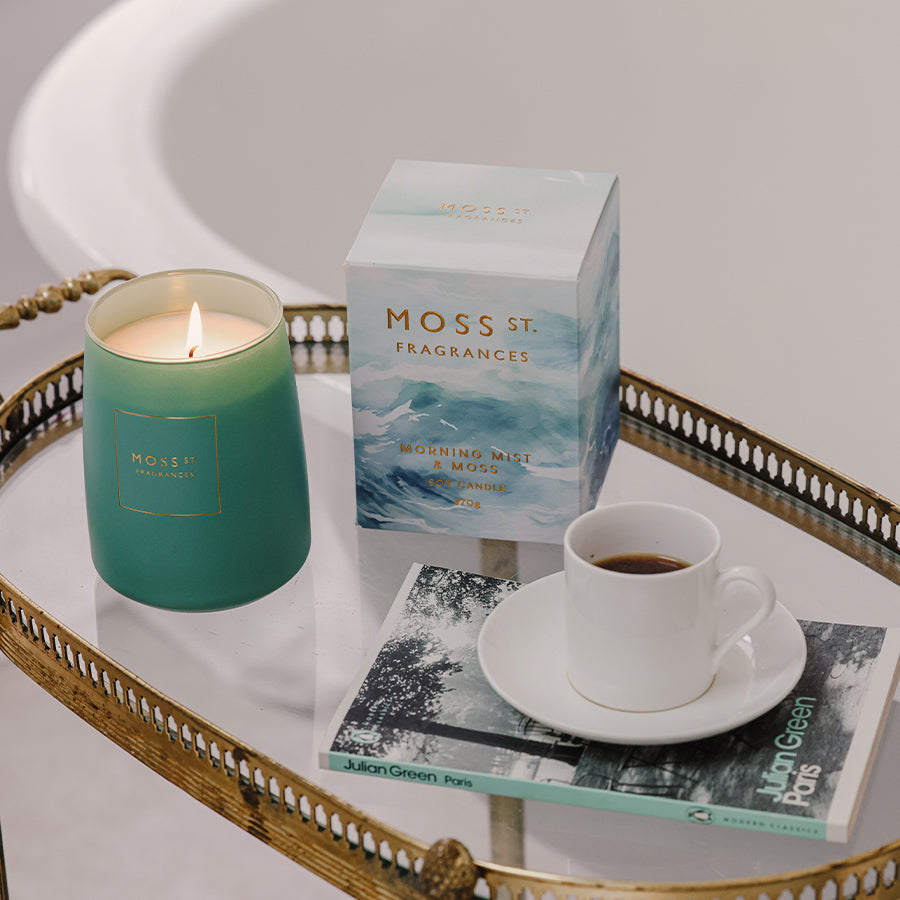 Morning Mist & Moss Soy Candle 80g | Moss St. Fragrances