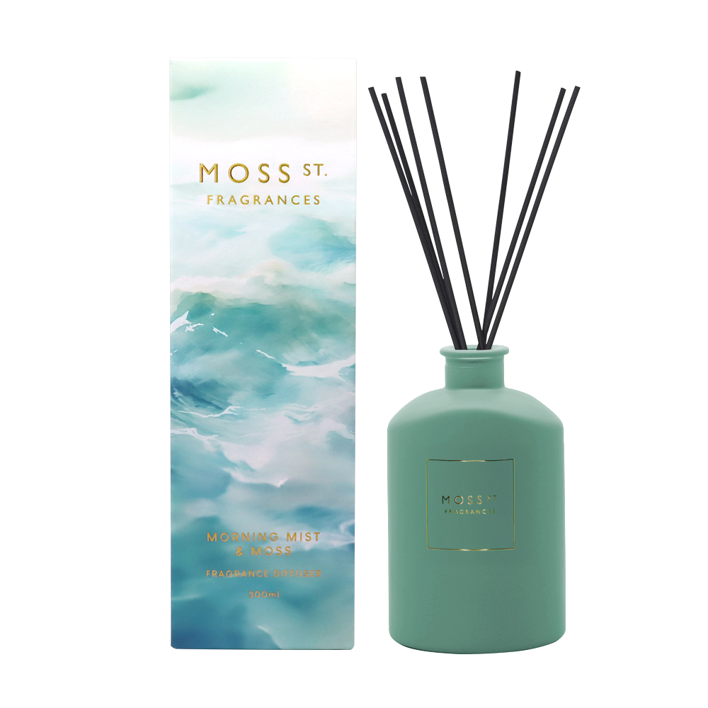 Morning Mist & Moss Fragrance Diffuser 300ml | Moss St. Fragrances